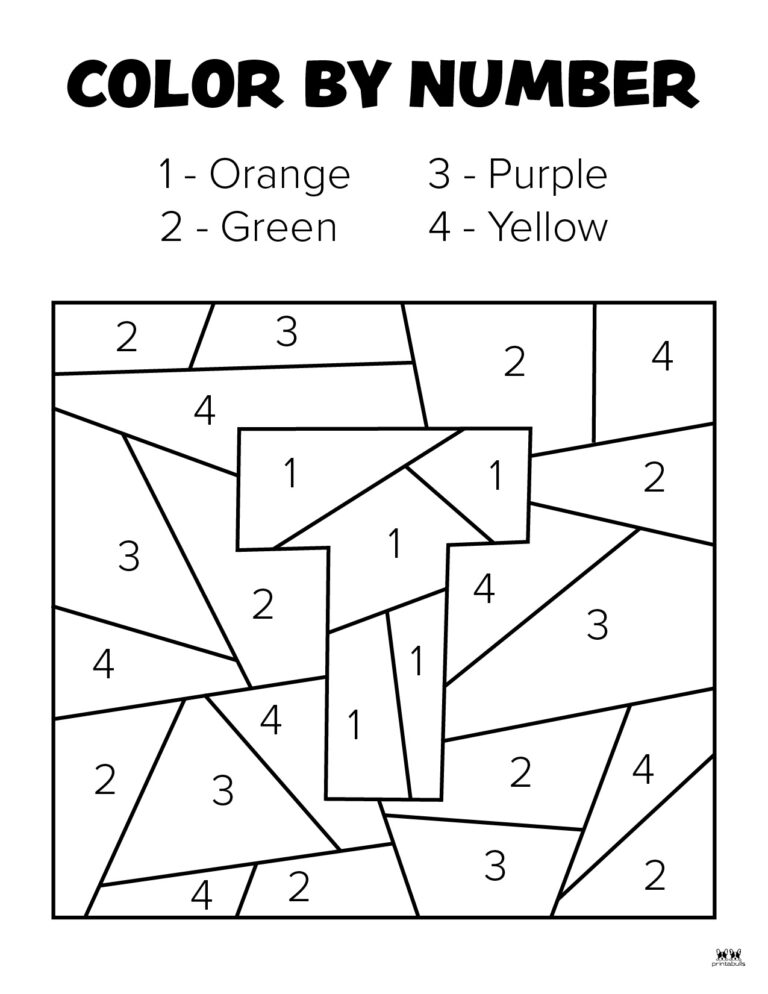 Letter T Worksheets - 50 FREE Printables | Printabulls