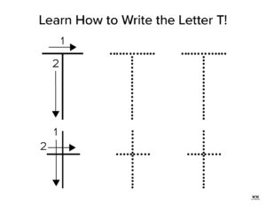 Letter T Worksheets - 50 FREE Printables | Printabulls
