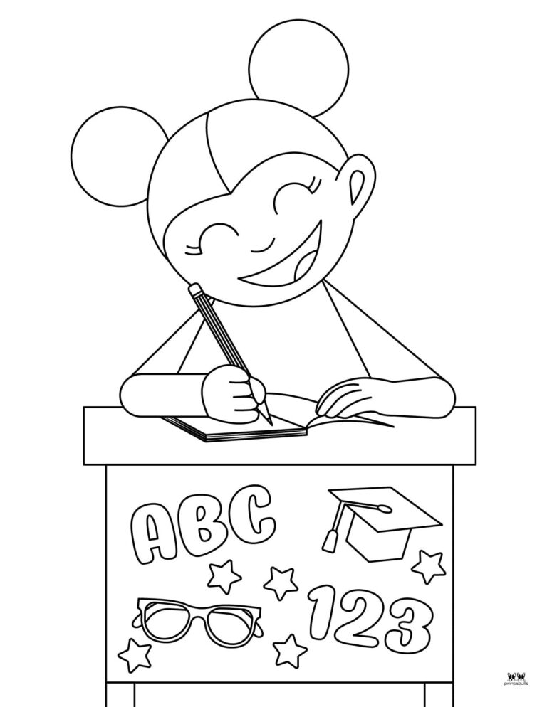 Back To School Coloring Pages - 25 FREE Pages | Printabulls