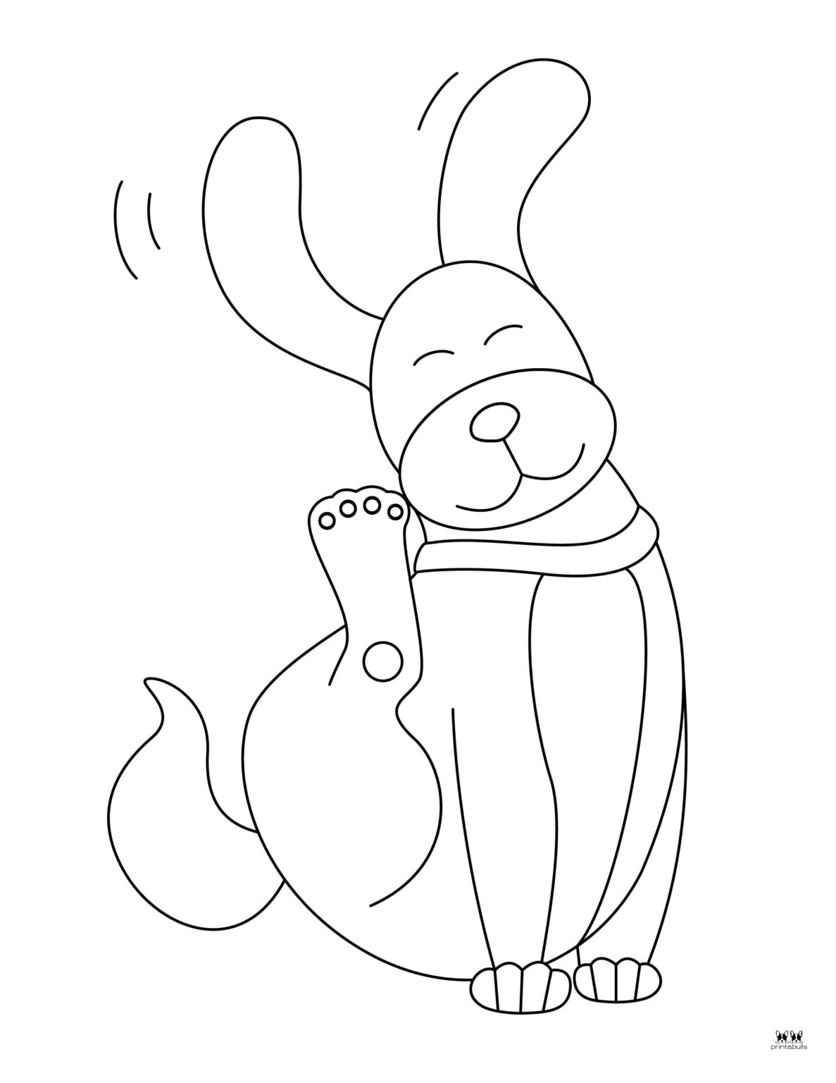 Dog Coloring Pages - 25 FREE Printable Pages | Printabulls