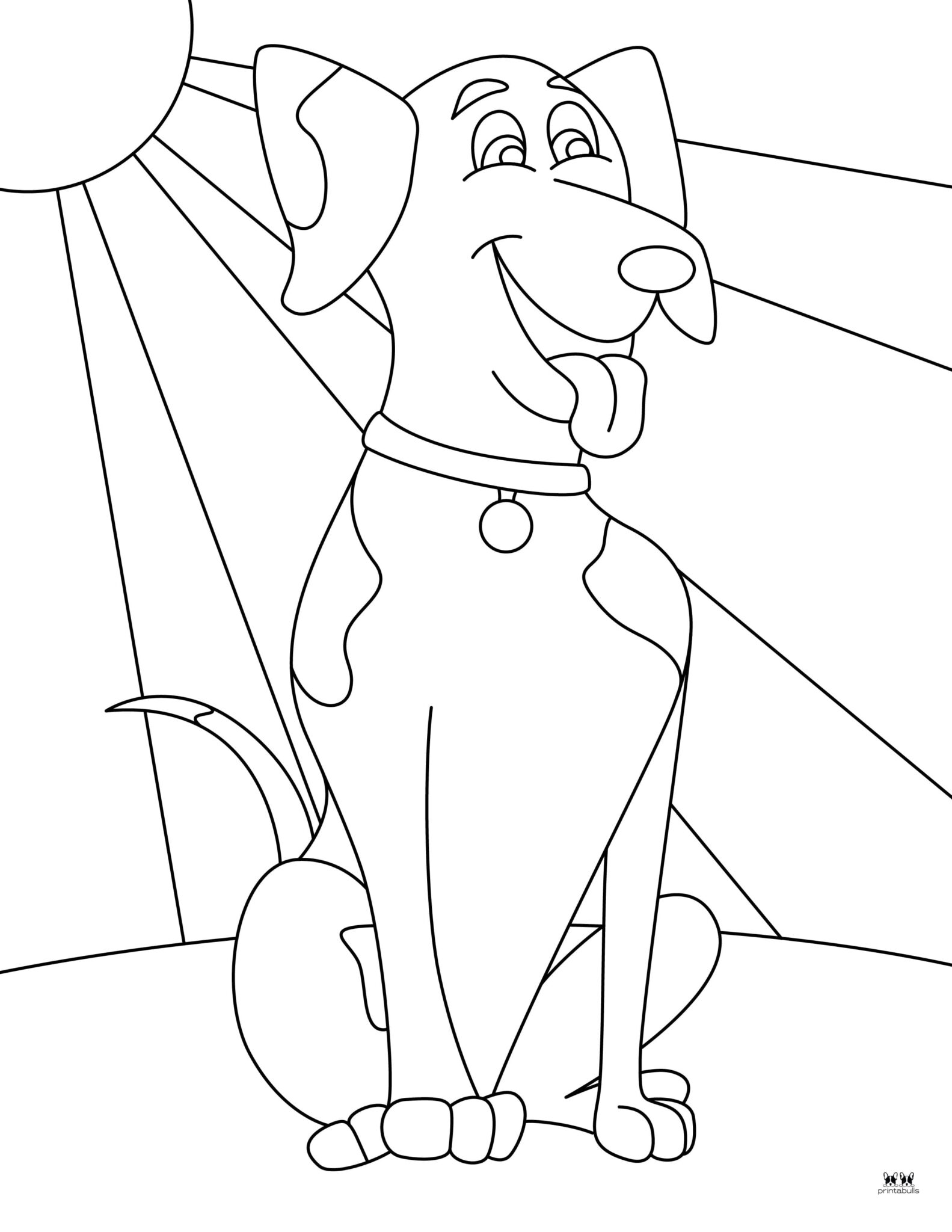 Dog Coloring Pages - 25 FREE Printable Pages | Printabulls