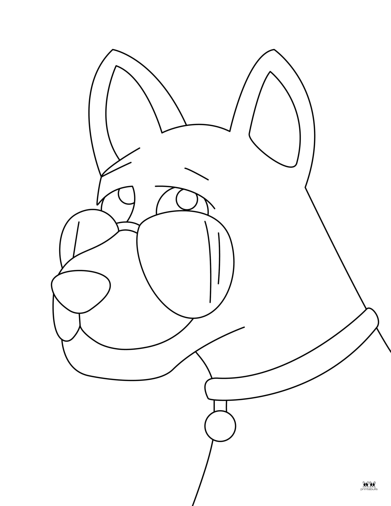 Dog Coloring Pages - 25 FREE Printable Pages | Printabulls