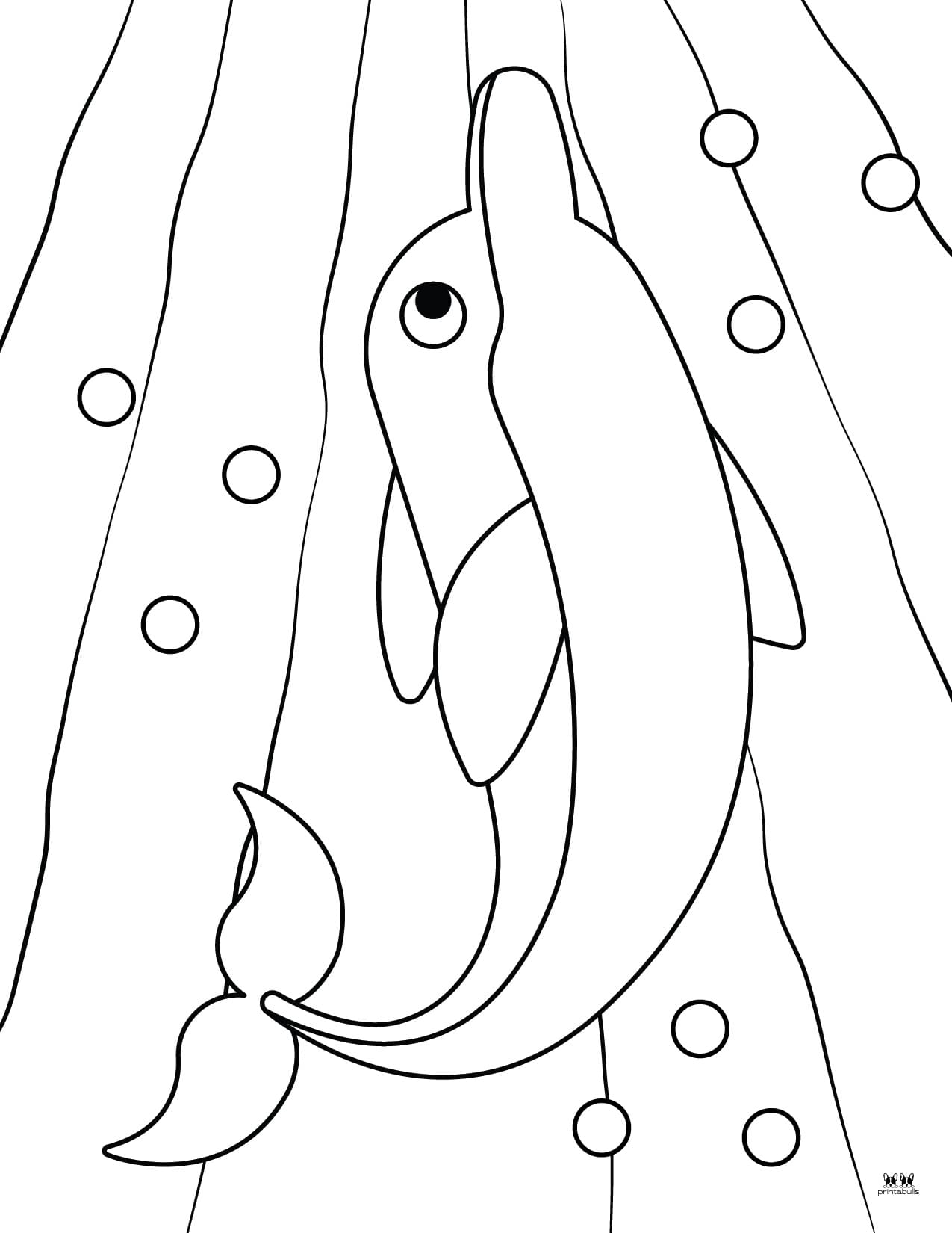 Dolphin Coloring Pages & Templates - 28 FREE Pages | Printabulls