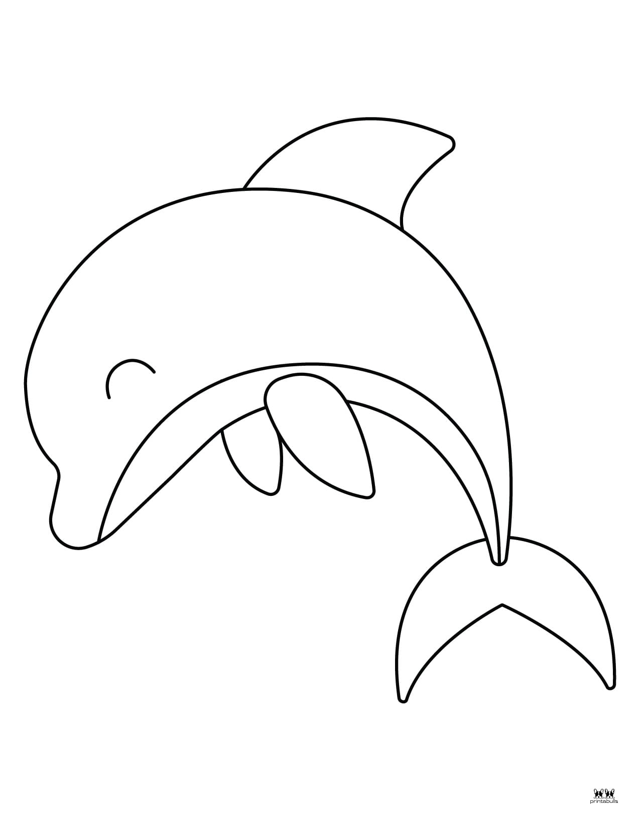 Dolphin Coloring Pages & Templates - 28 FREE Pages | Printabulls