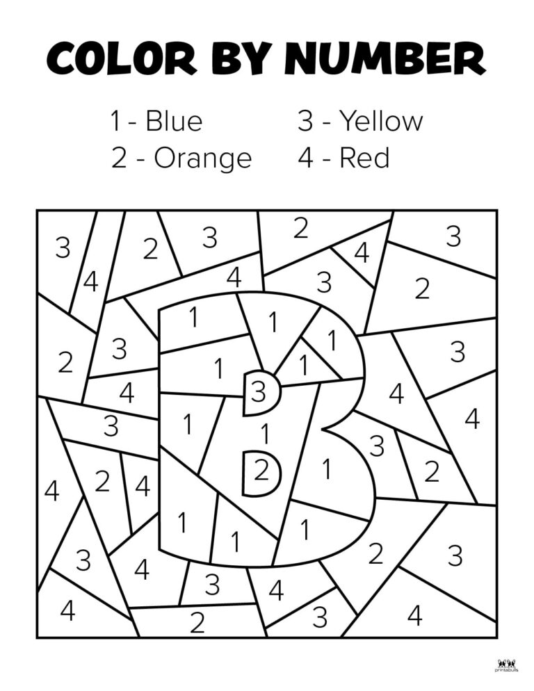 Letter B Worksheets - 50 FREE Printables | Printabulls