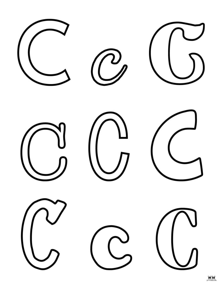 Letter C Worksheets - 50 FREE Printables | Printabulls