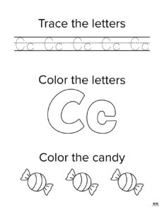 Letter C Worksheets - 50 FREE Printables | Printabulls