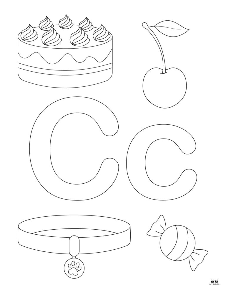 Letter C Worksheets - 50 FREE Printables | Printabulls