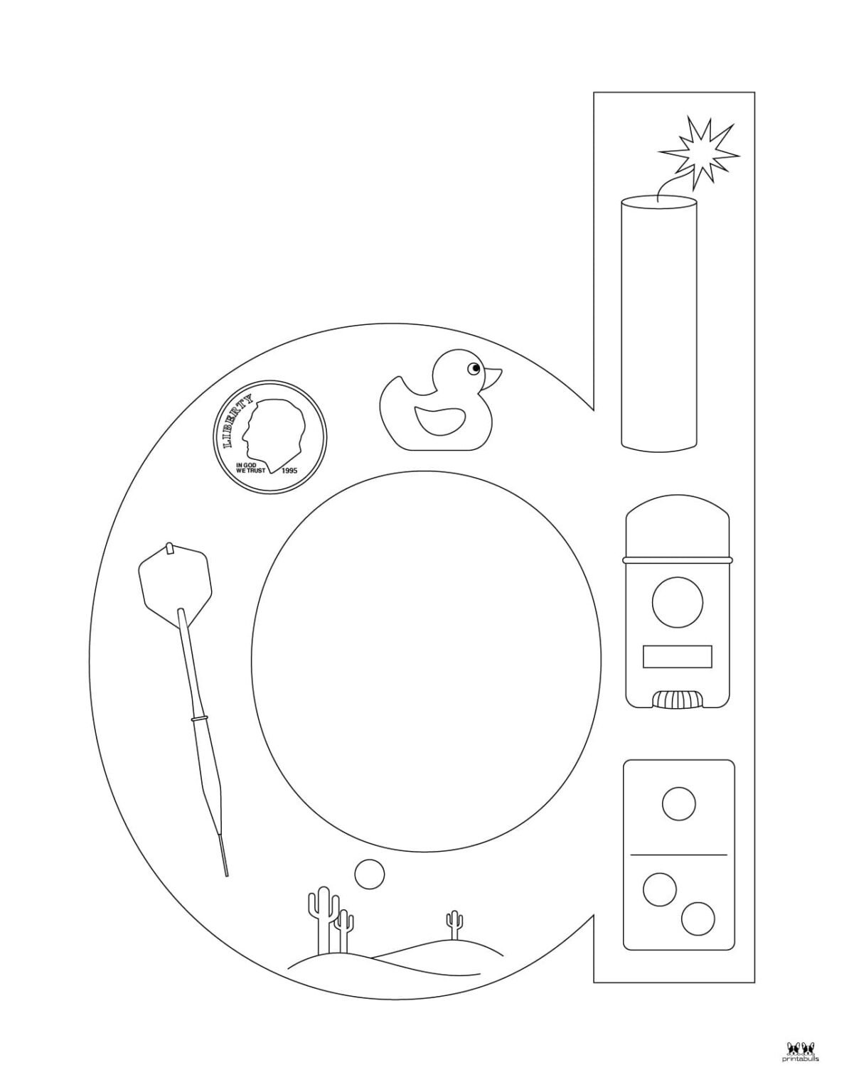 Letter D Worksheets - 50 FREE Printables | Printabulls