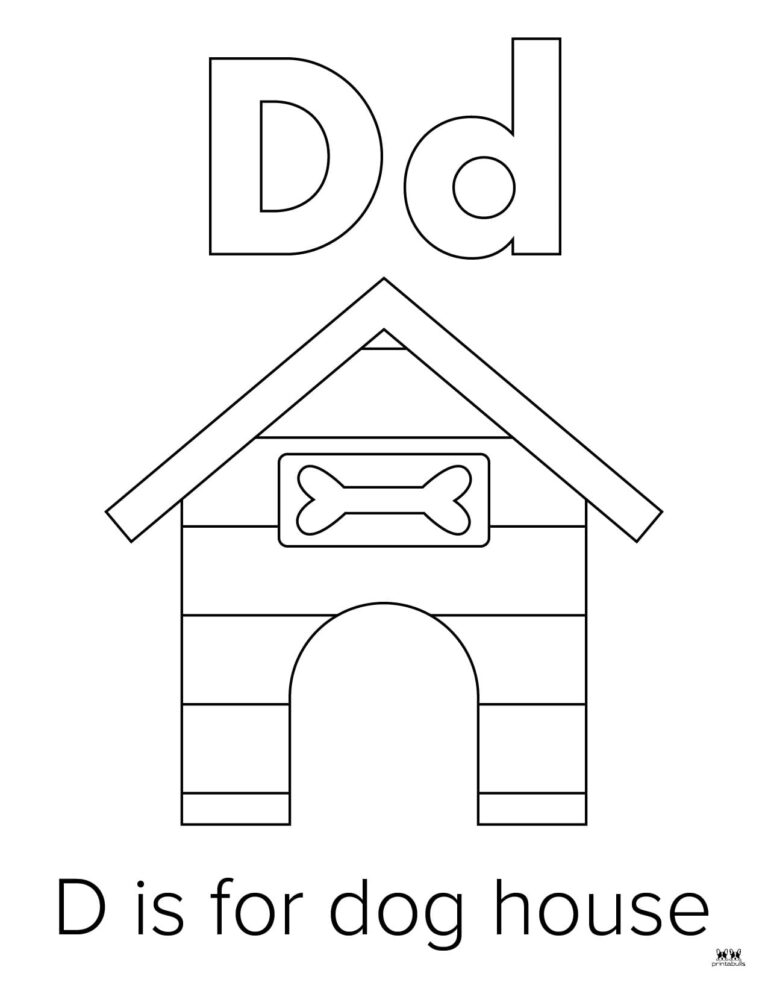 Letter D Worksheets - 50 FREE Printables | Printabulls