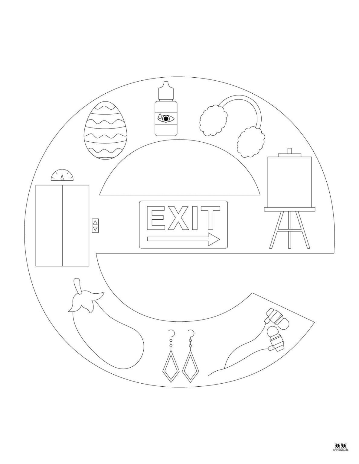 Letter E Worksheets - 50 FREE Printables | Printabulls