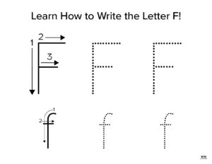 Letter F Worksheets - 50 FREE Printables | Printabulls