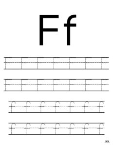 Letter F Worksheets - 50 FREE Printables | Printabulls