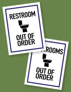 Out Of Order Signs - 25 FREE Printable Signs | Printabulls