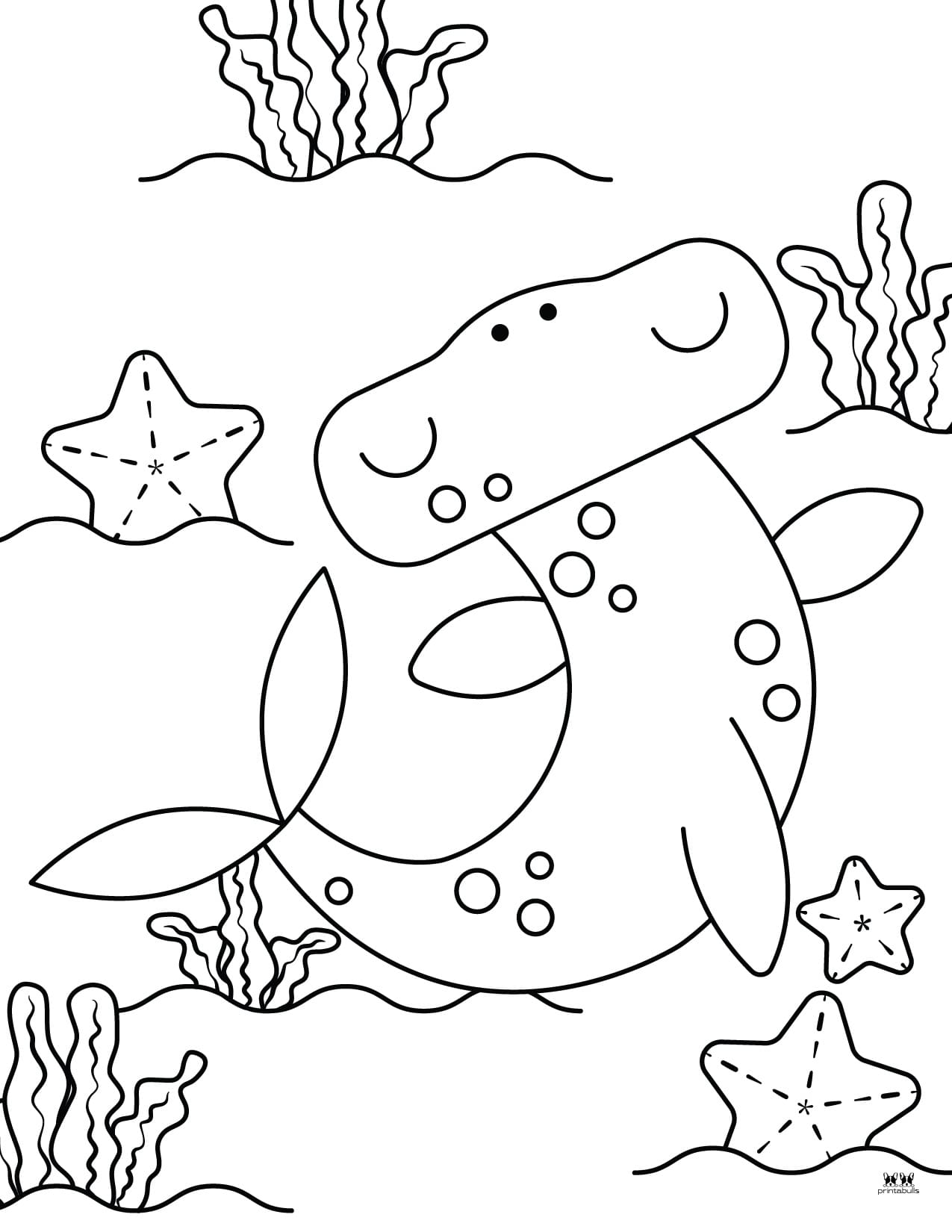 Shark Coloring Pages - 25 FREE Pages | Printabulls