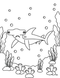 Shark Coloring Pages - 25 FREE Pages | Printabulls