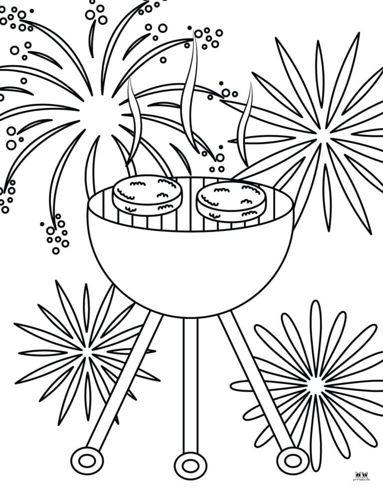 Summer Coloring Pages - 100 FREE Printable Pages | Printabulls