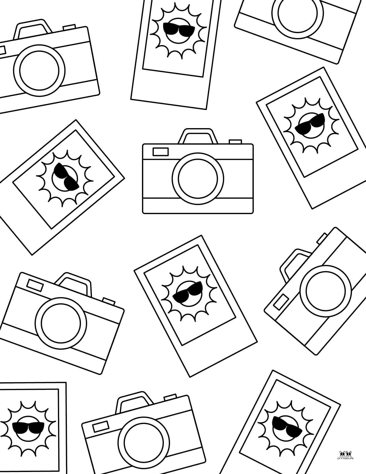 Summer Coloring Pages - 100 FREE Printable Pages | Printabulls
