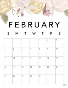 February 2024 Calendars - 50 FREE Printables | Printabulls