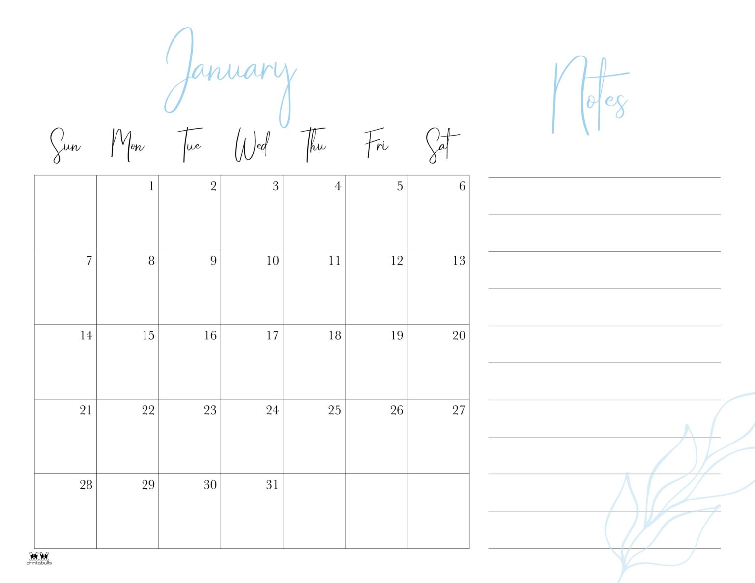 January 2024 Calendars 50 FREE Printables Printabulls January 2024 Calendars 50 FREE Printables Printabulls