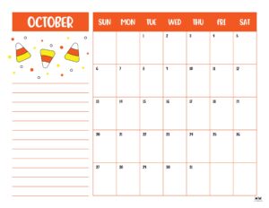 October 2024 Calendars - 50 FREE Printables | Printabulls