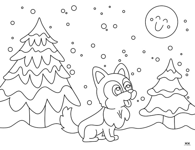 Puppy Coloring Pages - 25 FREE Printables | Printabulls
