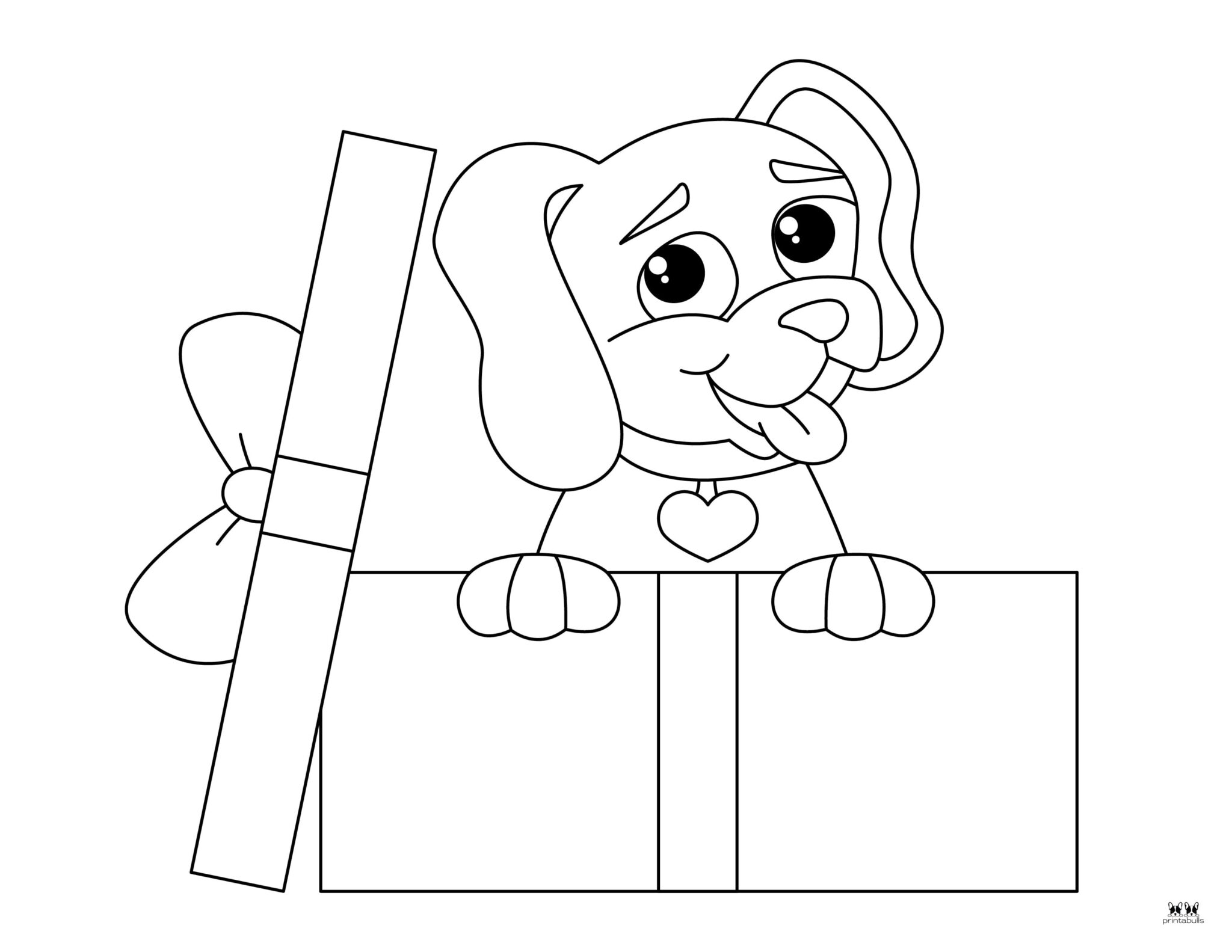 Puppy Coloring Pages - 25 FREE Printables | Printabulls