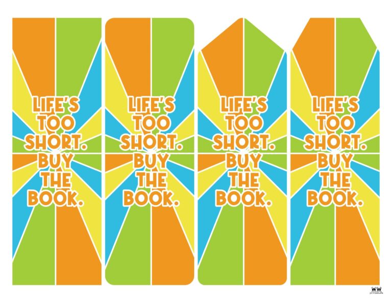 Printable Bookmarks - 500+ FREE Bookmarks | Printabulls