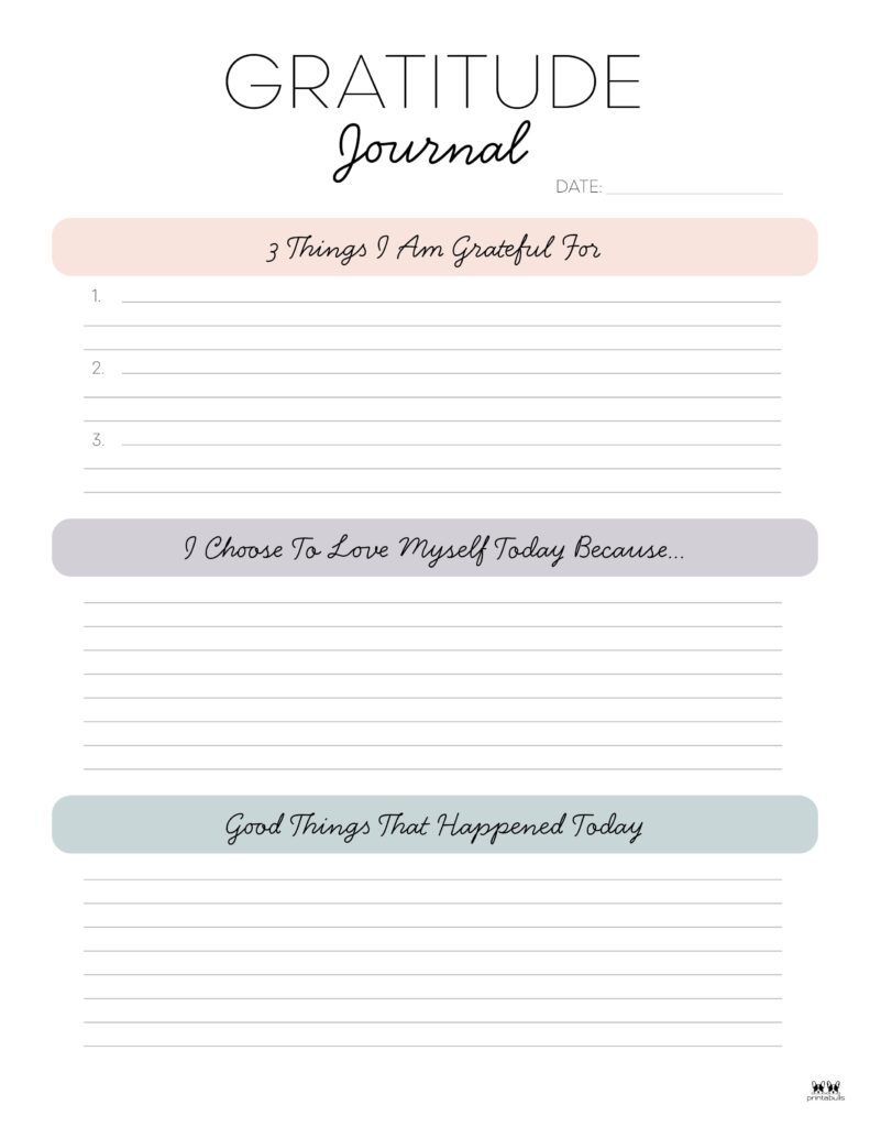 Gratitude Journal Templates 18 FREE Printables PrintaBulk Gratitude Journal Templates 18 FREE Printables PrintaBulk