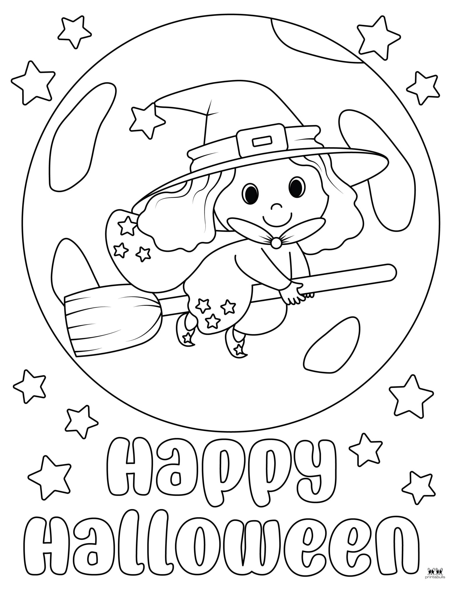 Happy Halloween coloring pages - 28 FREE coloring pages - PrintaBulk