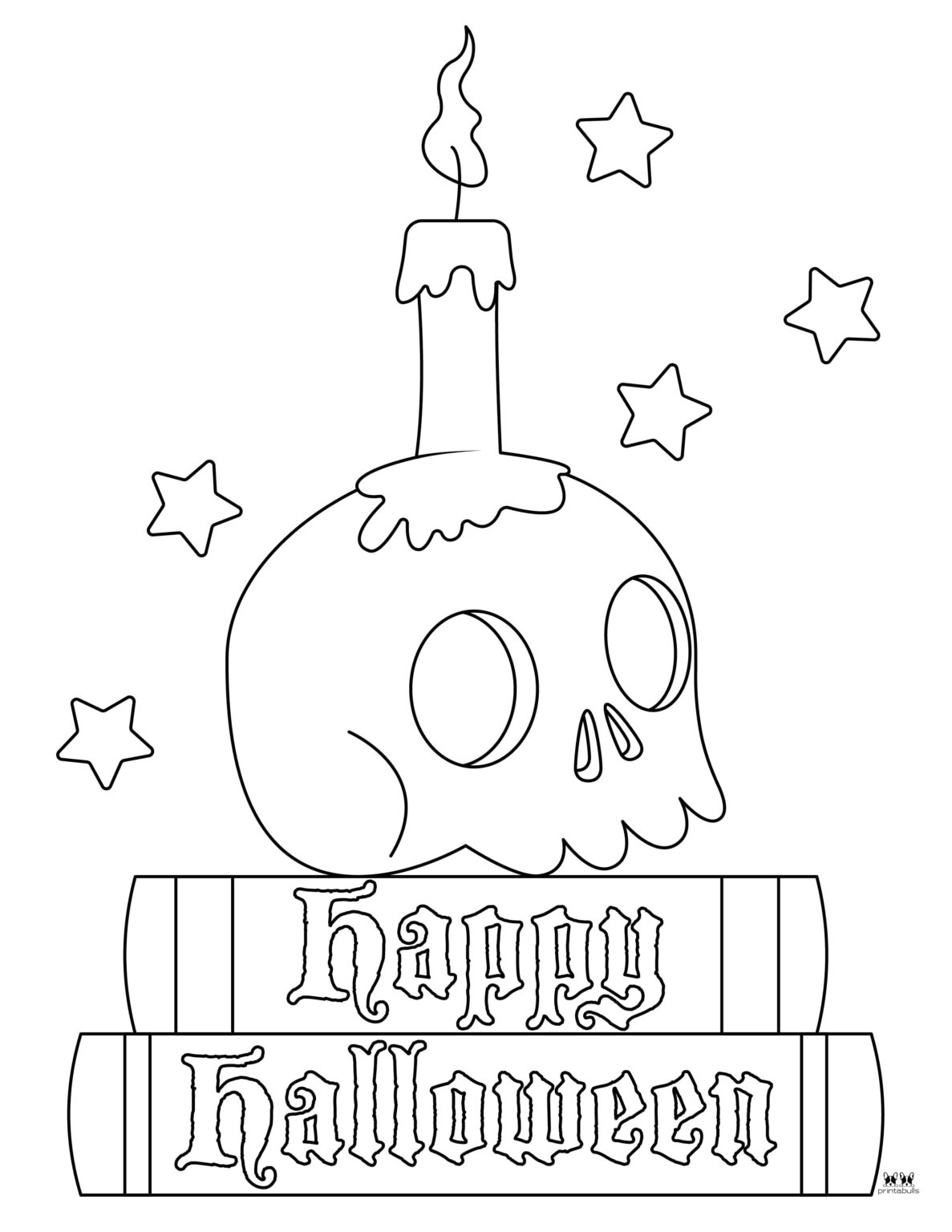Happy Halloween Coloring Pages - 28 FREE Pages | Printabulls