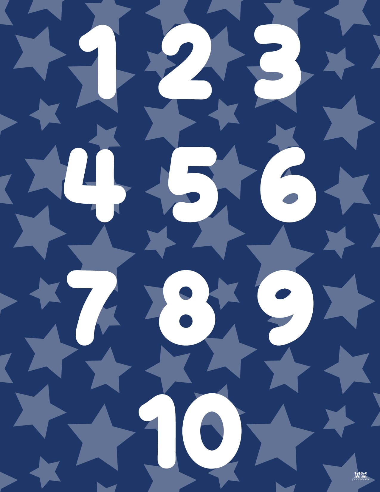 Printable Bubble Numbers - 32 FREE Printables | Printabulls