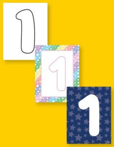 Printable Bubble Numbers - 32 FREE Printables | Printabulls