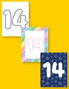Printable Bubble Numbers - 32 FREE Printables | Printabulls