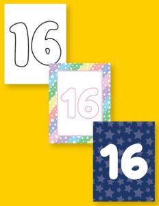 Printable Bubble Numbers - 32 FREE Printables | Printabulls