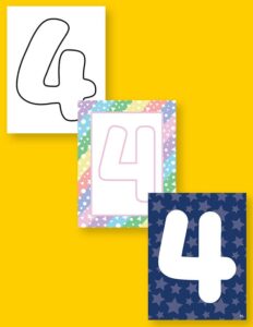 Printable Bubble Numbers - 32 FREE Printables | Printabulls