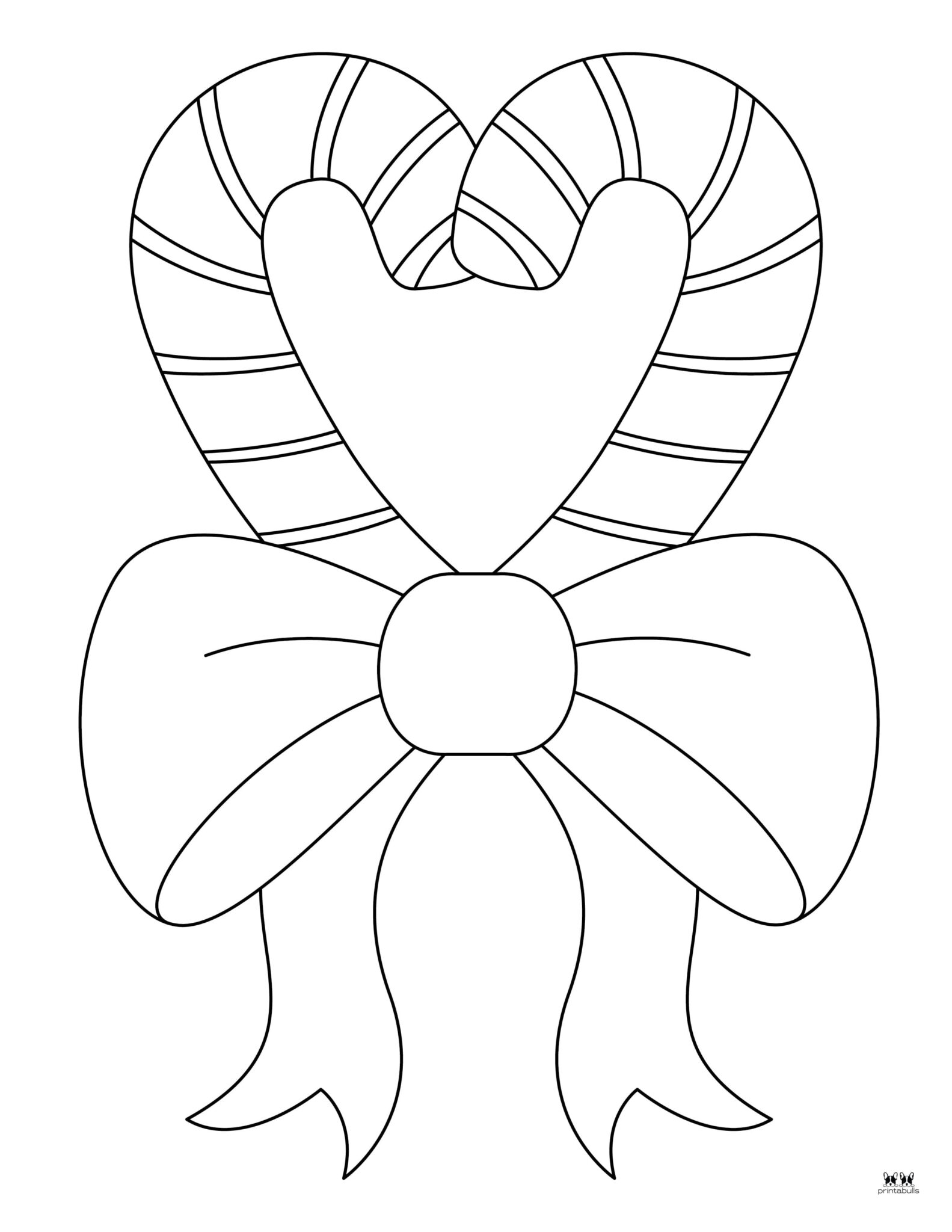 Candy Cane Coloring Pages & Templates - 35 Pages | Printabulls