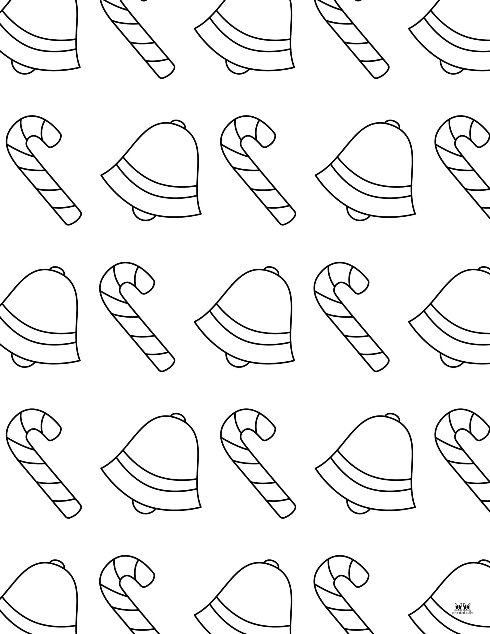 Candy Cane Coloring Pages & Templates - 35 Pages | Printabulls