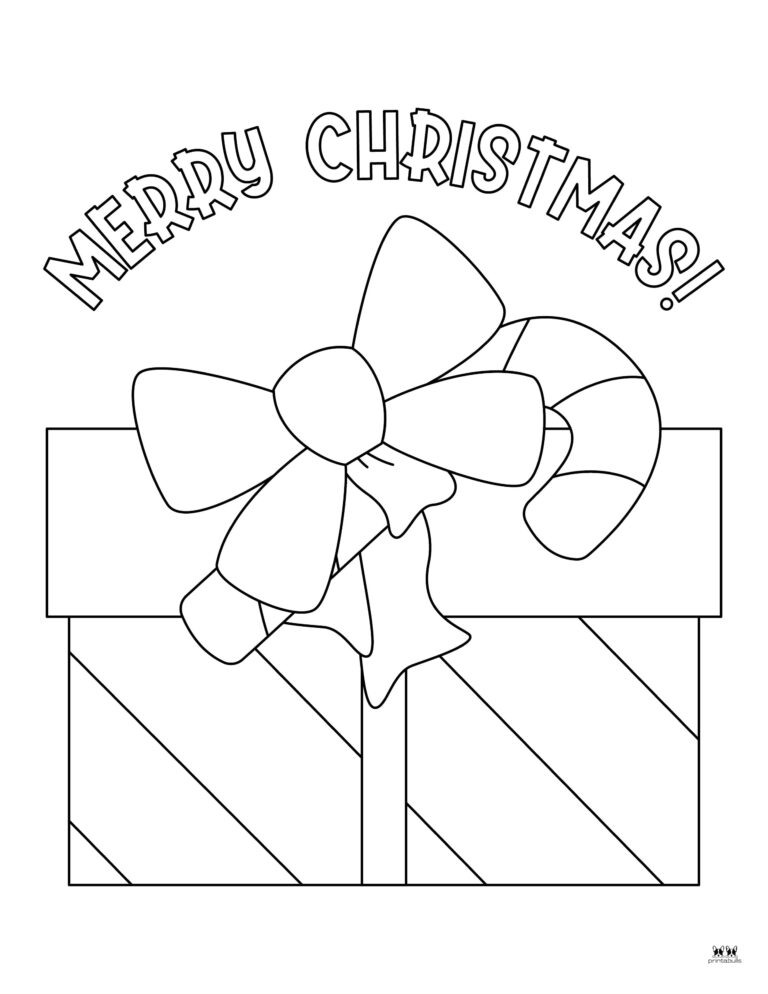 Candy Cane Coloring Pages & Templates - 35 Pages | Printabulls