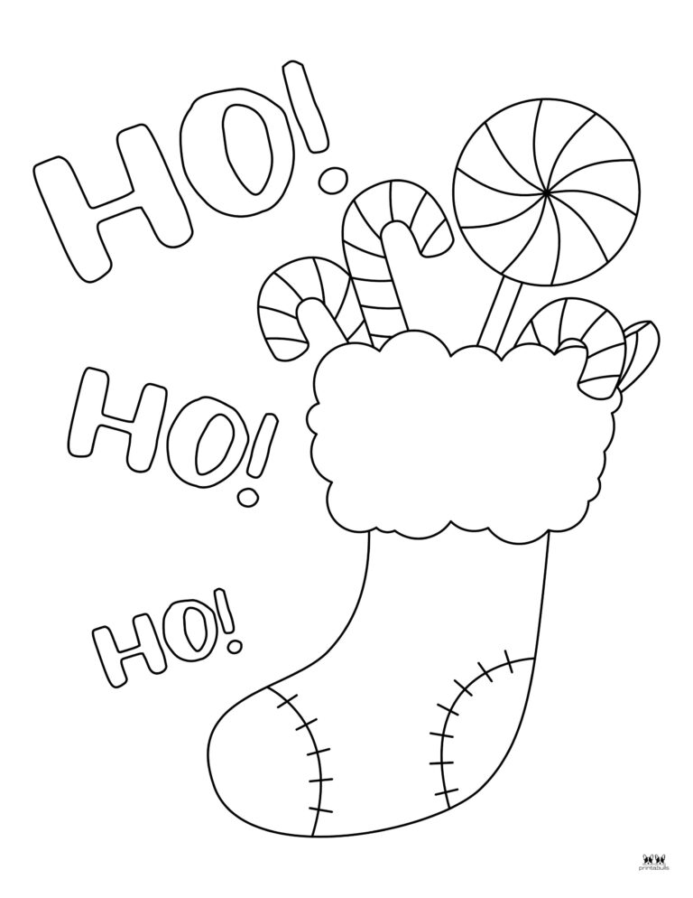 Candy Cane Coloring Pages & Templates - 35 Pages | Printabulls