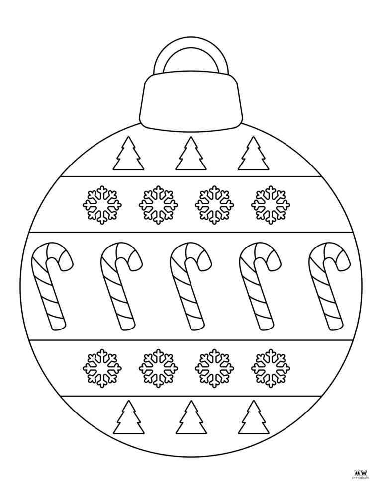 Candy Cane Coloring Pages & Templates - 35 Pages | Printabulls