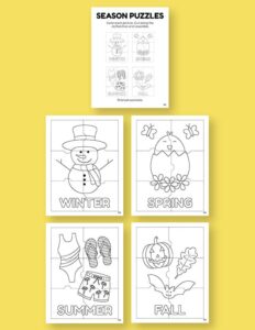 Four Seasons Worksheets & Printables - 51 Pages | Printabulls