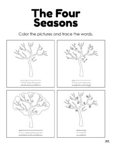 Four Seasons Worksheets & Printables - 51 Pages - PrintaBulk