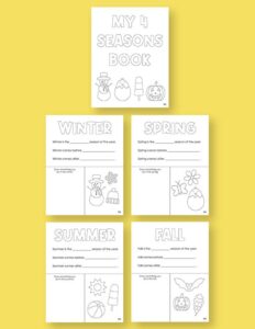 Four Seasons Worksheets & Printables - 51 Pages | Printabulls