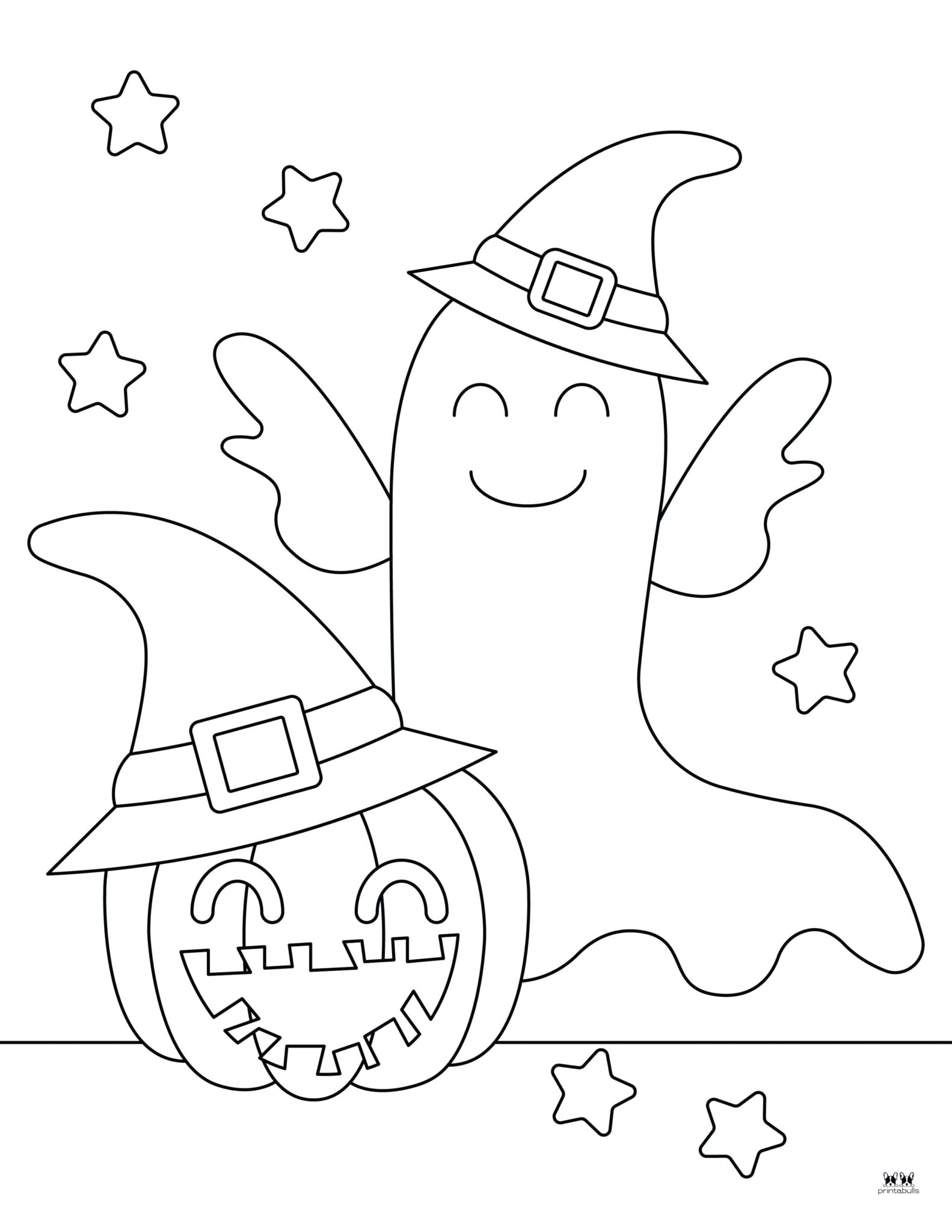 Jack-o'-Lantern Coloring Pages - 25 FREE Pages | Printabulls