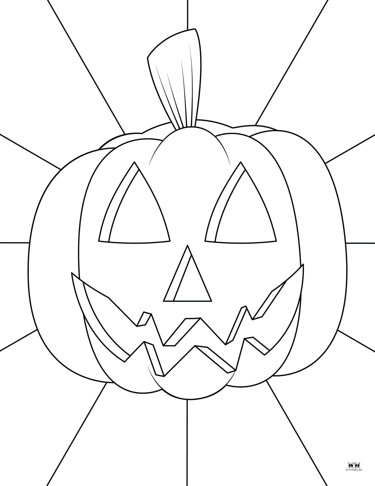 Jack-o'-Lantern Coloring Pages - 25 FREE Pages | Printabulls