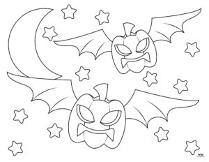 Jack-o'-Lantern Coloring Pages - 25 FREE Pages | Printabulls