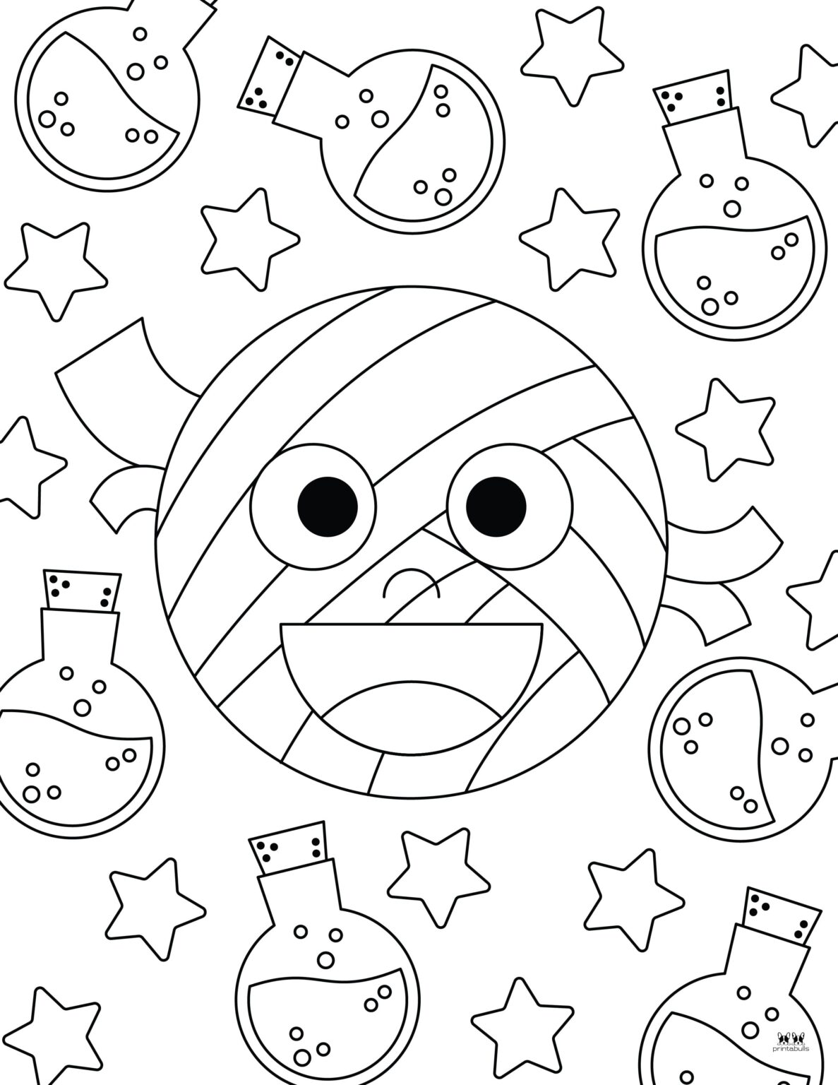 Mummy Coloring Pages & Templates - 25 FREE Pages | Printabulls