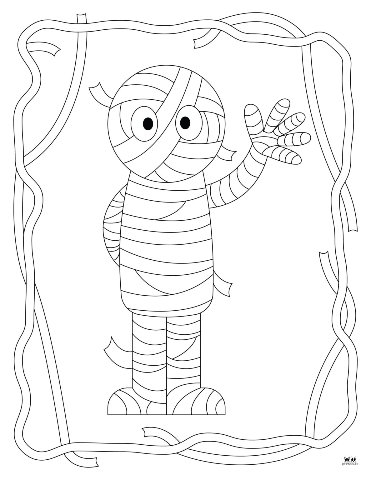 Mummy Coloring Pages & Templates - 25 FREE Pages | Printabulls