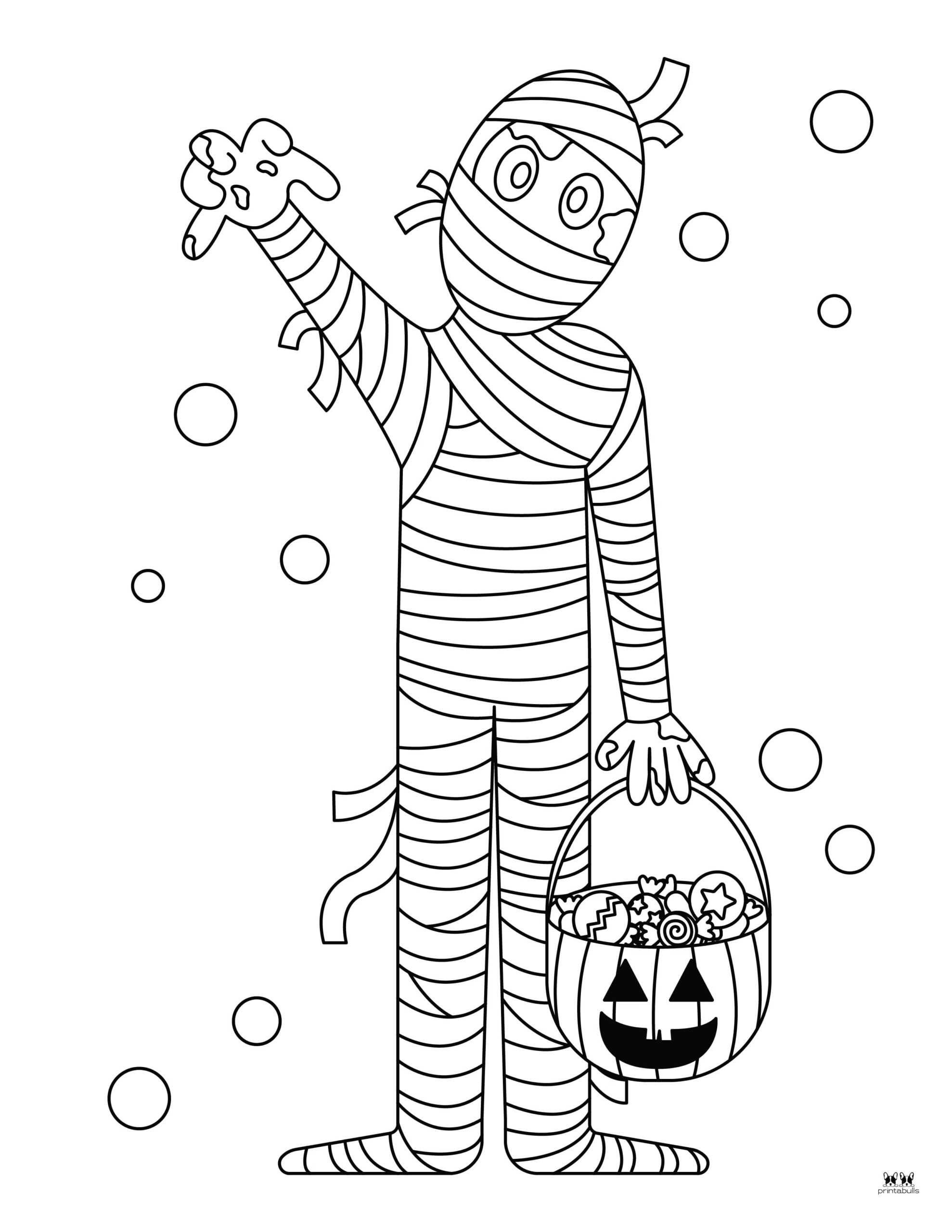 Mummy Coloring Pages & Templates - 25 FREE Pages | Printabulls